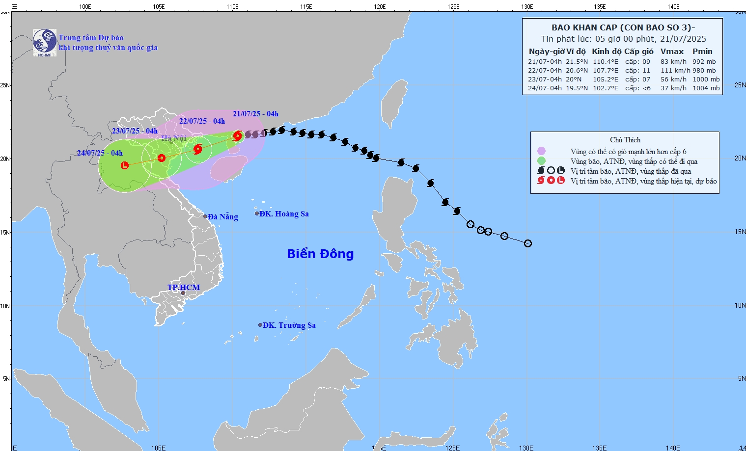 Vietnam activates emergency responses as typhoon Wipha approaches