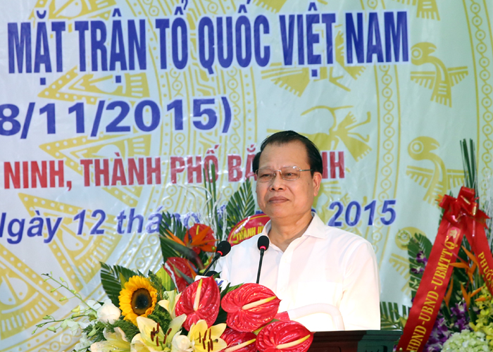 Deputy PM Vu Van Ninh attends Great Unity Day in Bac Ninh