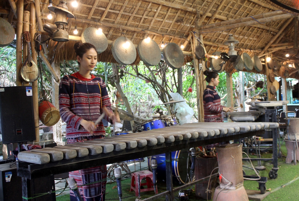 Dan da - el singular xilófono de piedra de Tuy An