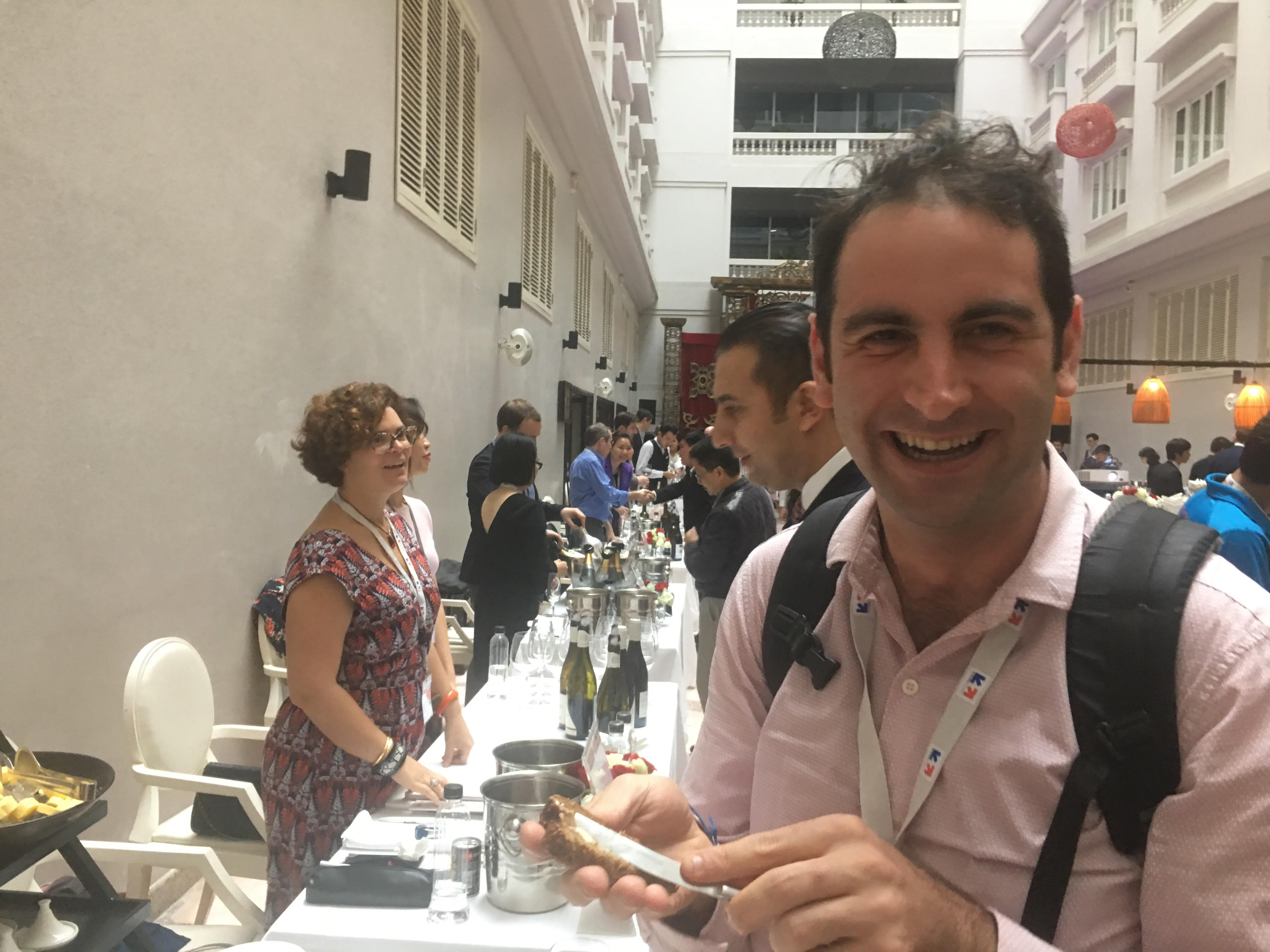 Le «french wine tasting» - Entreprises